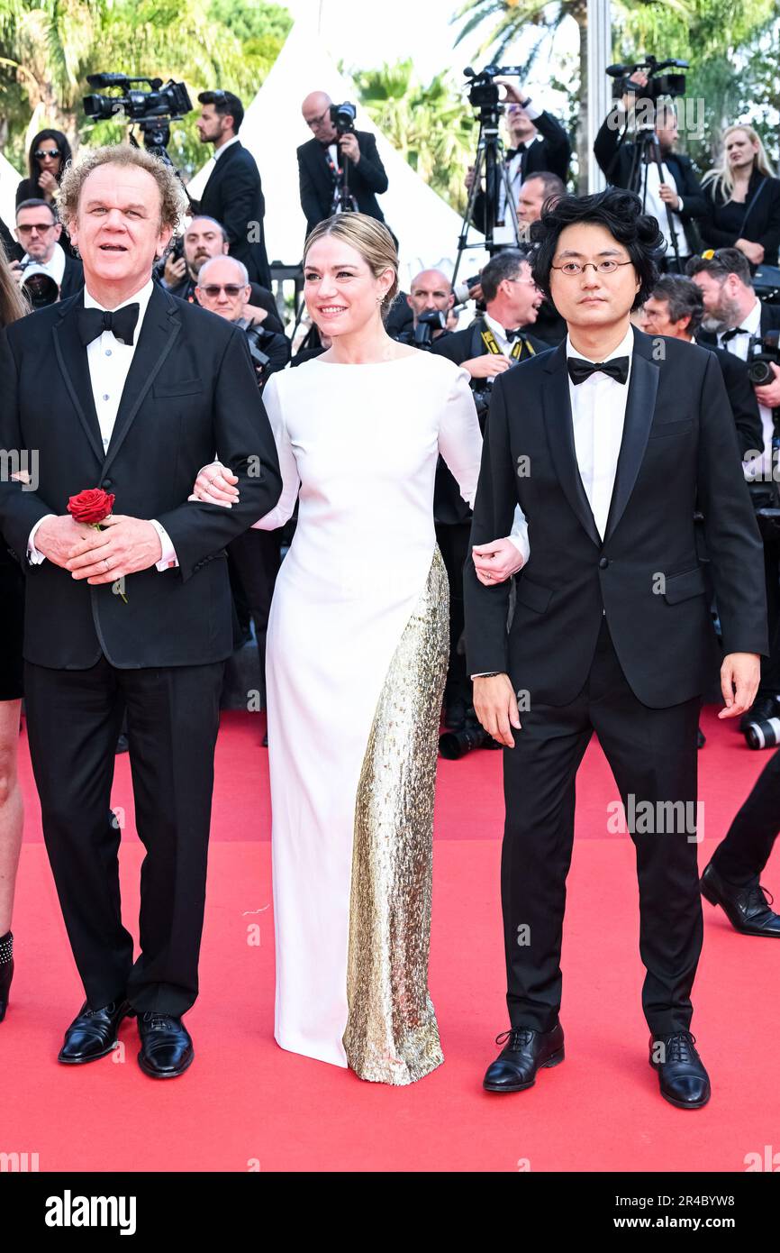 John C Reilly, Emilie Dequenne, Davy Chou 76th Cannes Film Festival Red ...