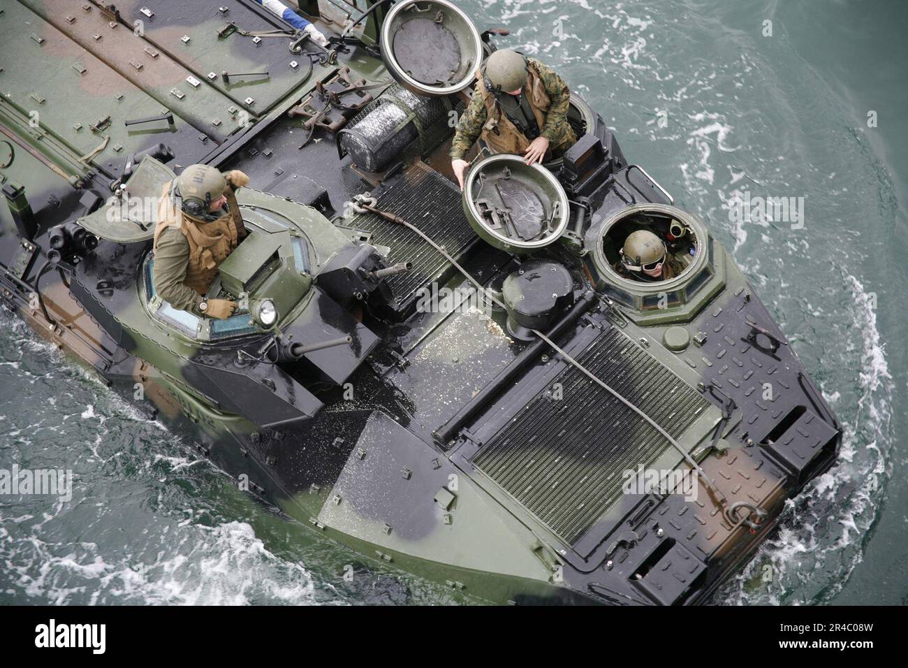 US Navy U.S. Marine Corps Amphibious Assault Vehicles (AAV) assigned to ...