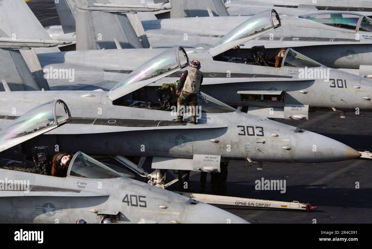 US Navy Plane captains and quality assurance personnel perform their ...