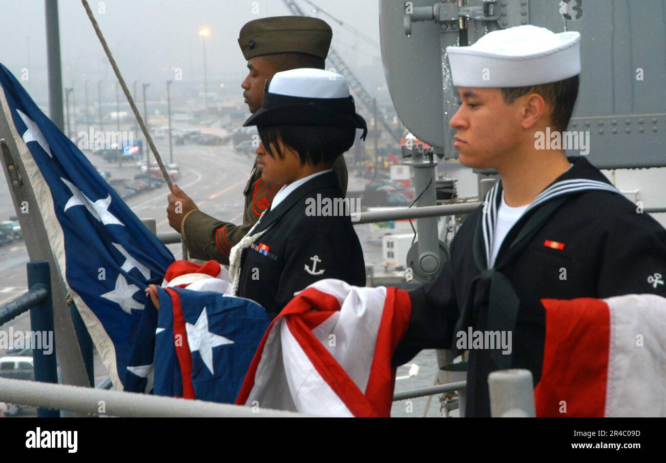 US Navy Staff Sgt. left, Seaman center, and Storekeeper Seaman Recruit ...