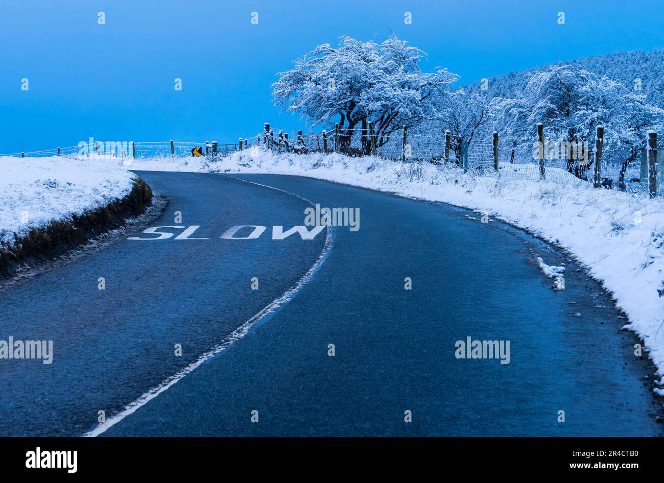 Irish road markings in hi-res stock photography and images - Alamy
