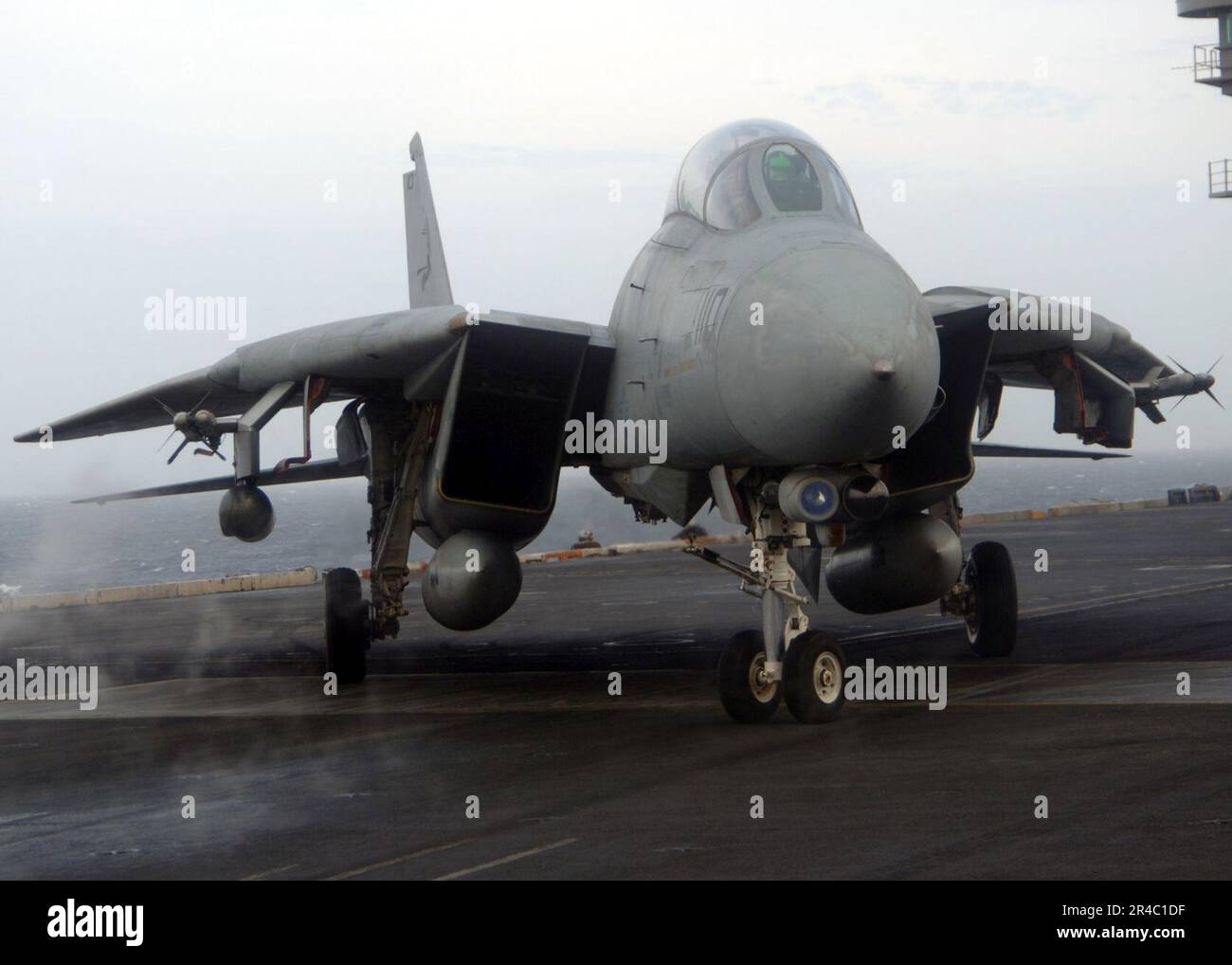 US Navy An F-14D Tomcat assigned to the Tomcatters of Fighter Squadron ...