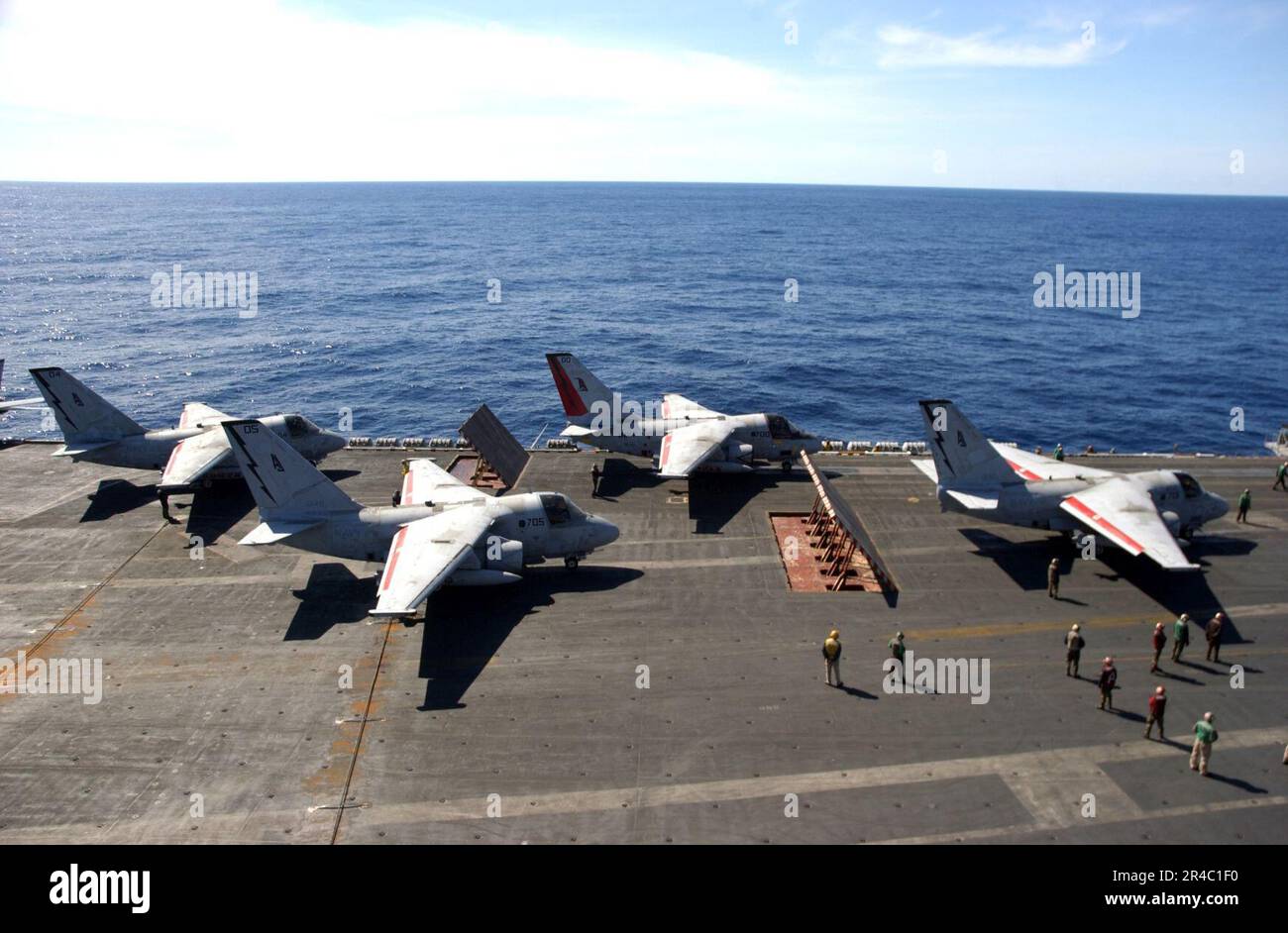 US Navy Four S-3B Vikings assigned to the Stock Photo - Alamy
