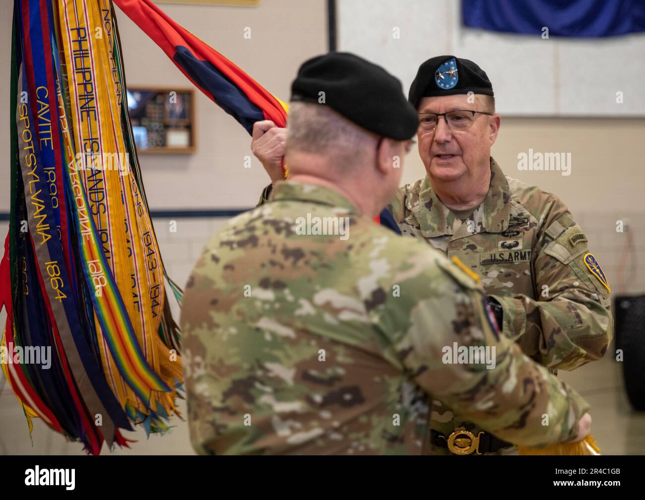 Indiana National Guard Maj. Gen. Timothy Thombleson, outgoing 38th ...