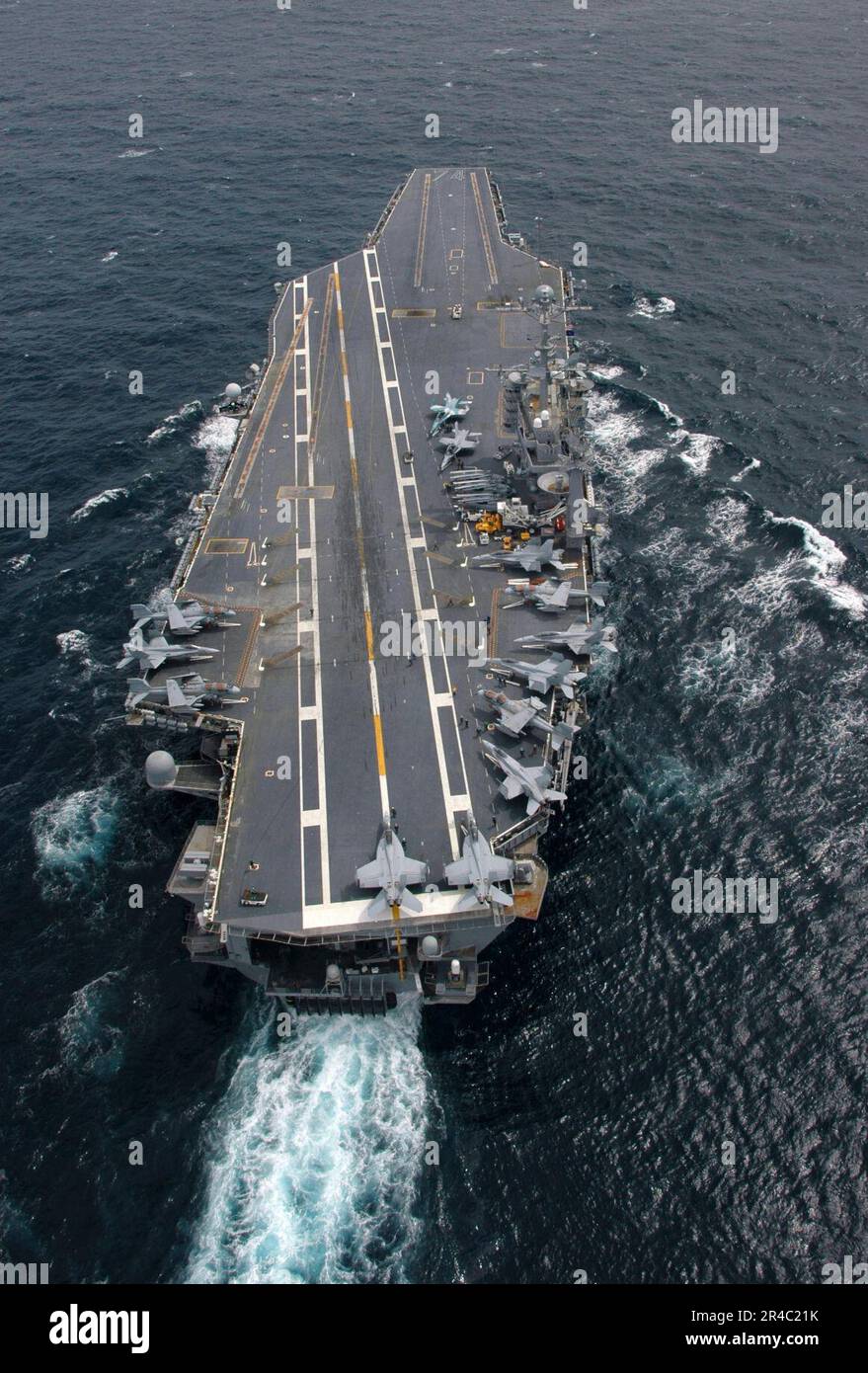 US Navy The Nimitz-class aircraft carrier USS John C. Stennis (CVN 74) transit through the ...