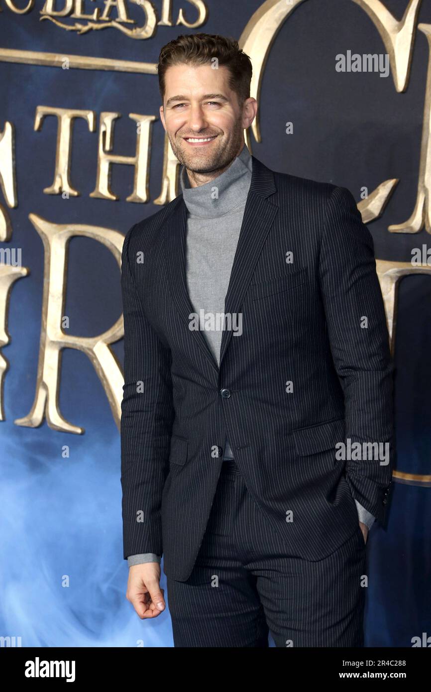 London, UK. 13th Nov, 2018. Matthew Morrison attends the UK Premiere of ...