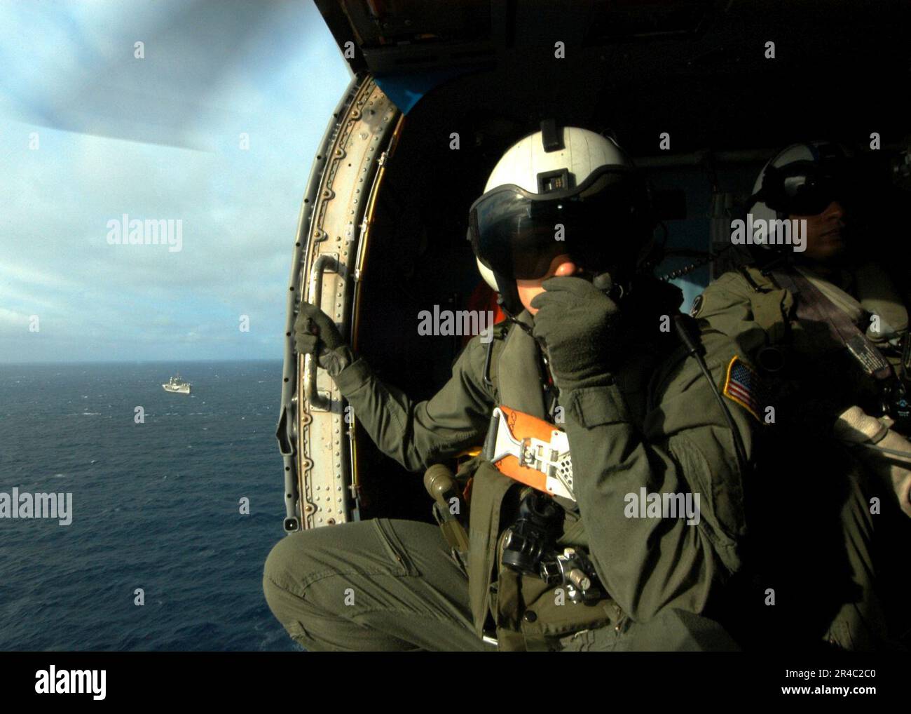 US Navy Aviation Warfare Systems Operator 3rd Class assigned to the ...