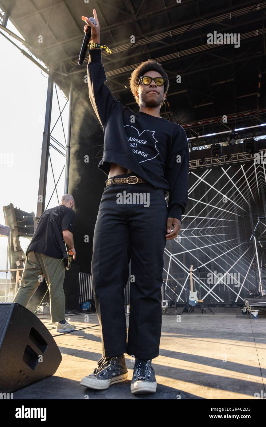Napa, USA. 26th May, 2023. KennyHoopla (Kenneth La'ron) during the ...