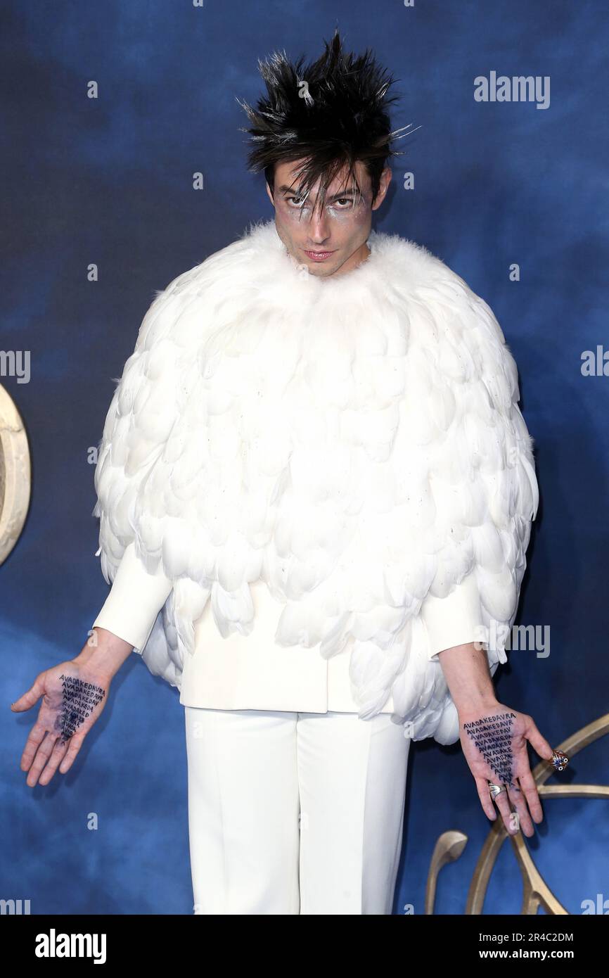 London, UK. 13th Nov, 2018. Ezra Miller attends the UK Premiere of ...