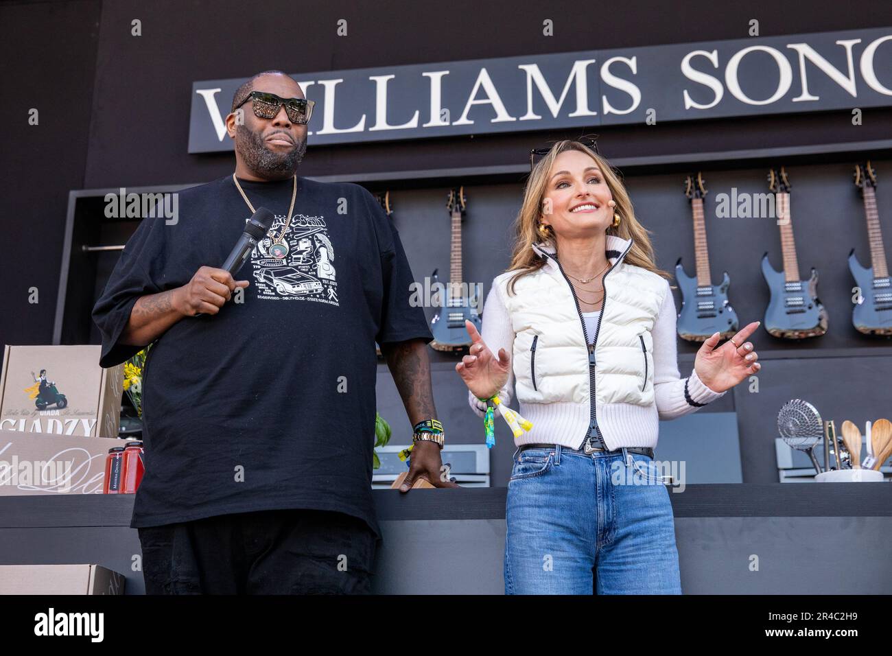 Napa, USA. 26th May, 2023. Rapper Killer Mike (Michael Render) and ...