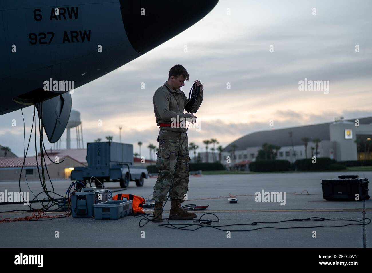 U.S. Air Force Airman 1st Class Alex Kot, 6th Aircraft Maintenance ...
