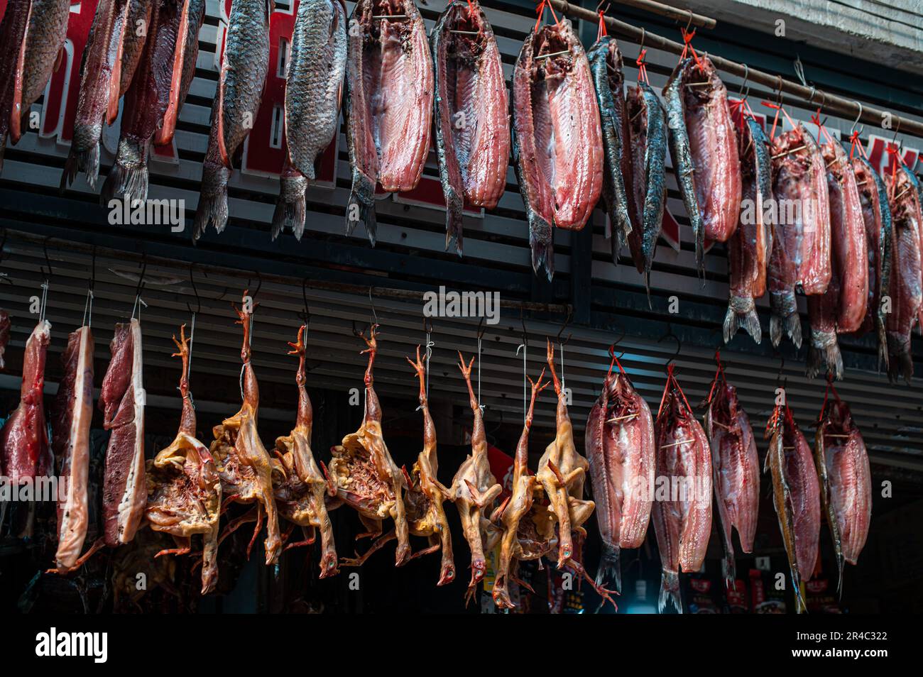 Hanging tenderloin hi-res stock photography and images - Alamy