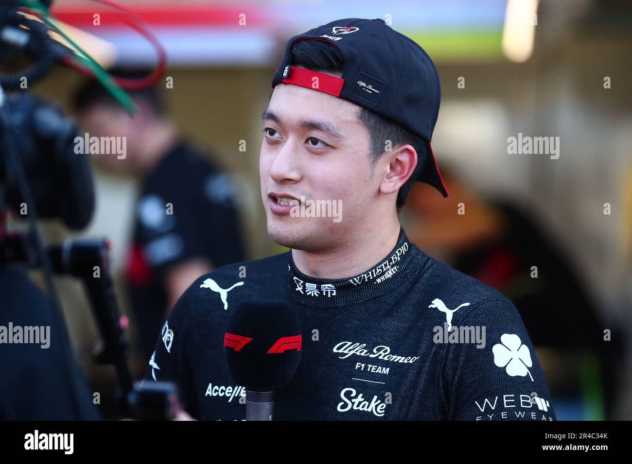 Monaco, Monaco. 26th May, 2023. Guanyu Zhou of Alfa Romeo F1 Team in ...