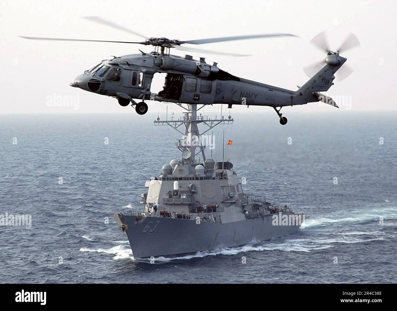 US Navy An MH-60S Seahawk helicopter assigned to the Island Knights of ...