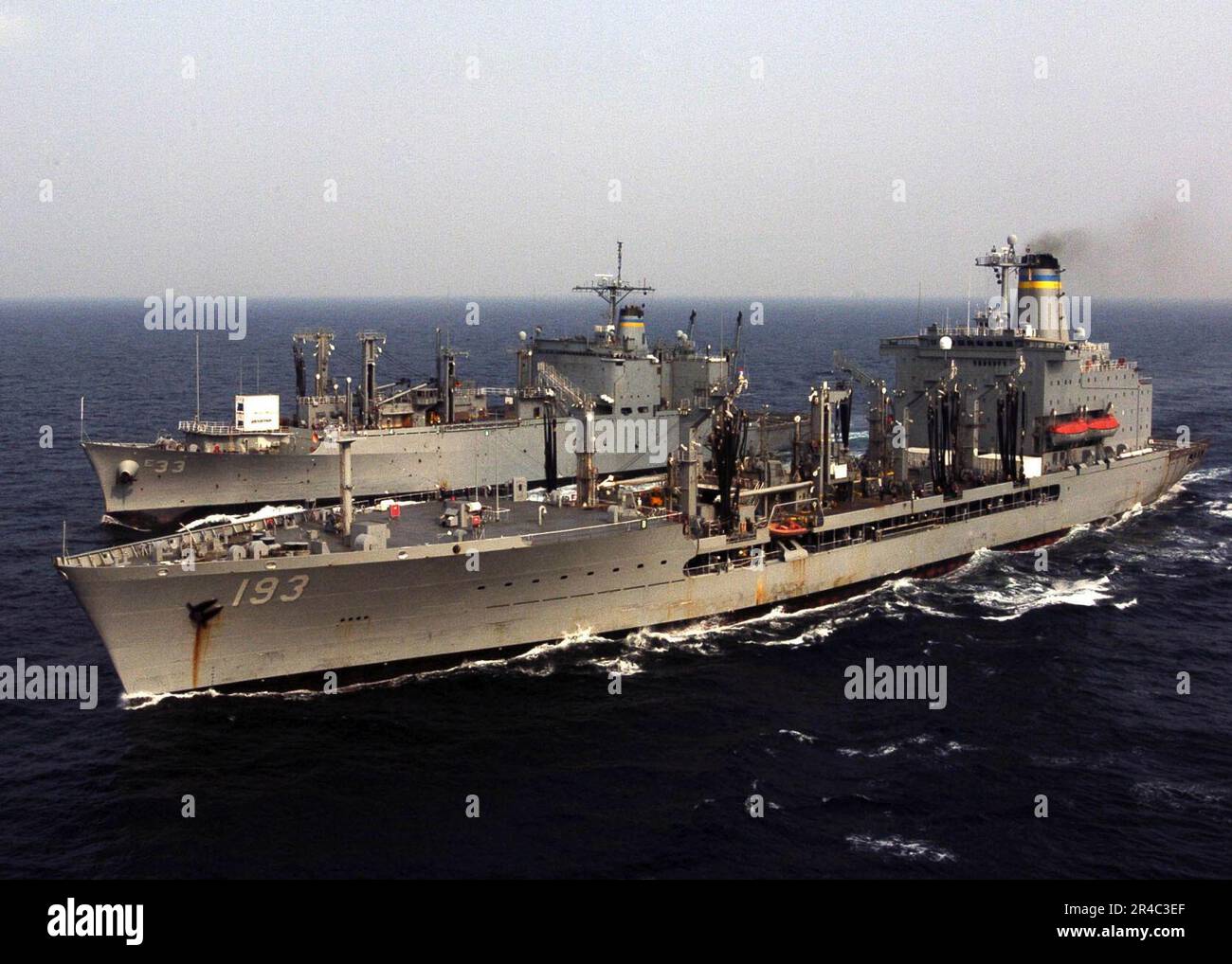 Us Navy The Military Sealift Command Ships (msc) Underway Replenishment