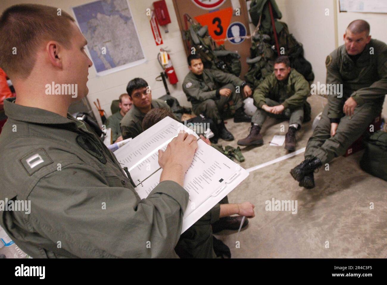 US Navy Lt. a pilot assigned to Helicopter Anti-Submarine Squadron Two ...