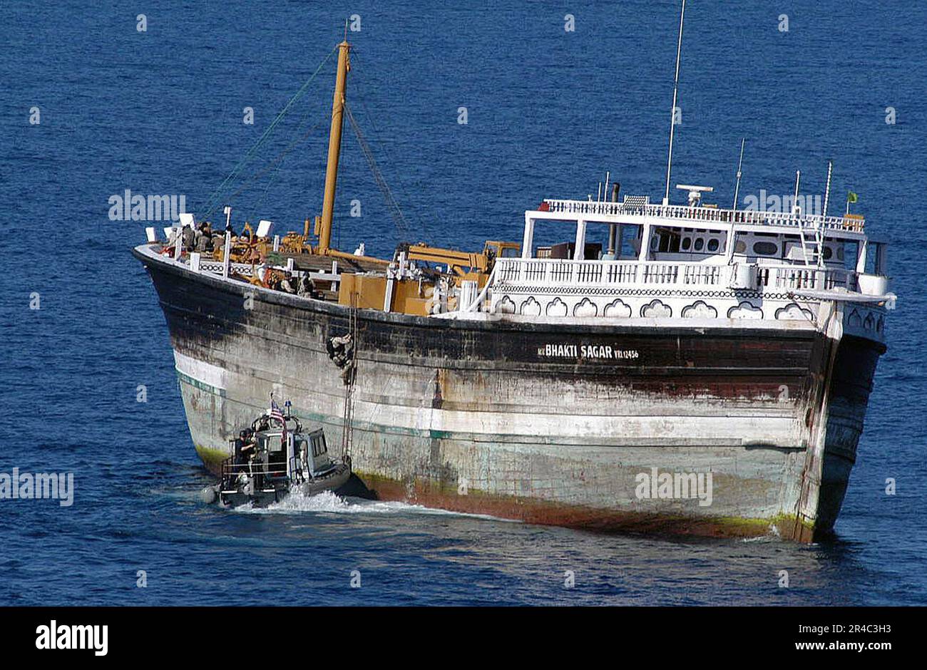US Navy A U.S. Navy Visit, Board, Search and Seizure (VBSS) team from ...