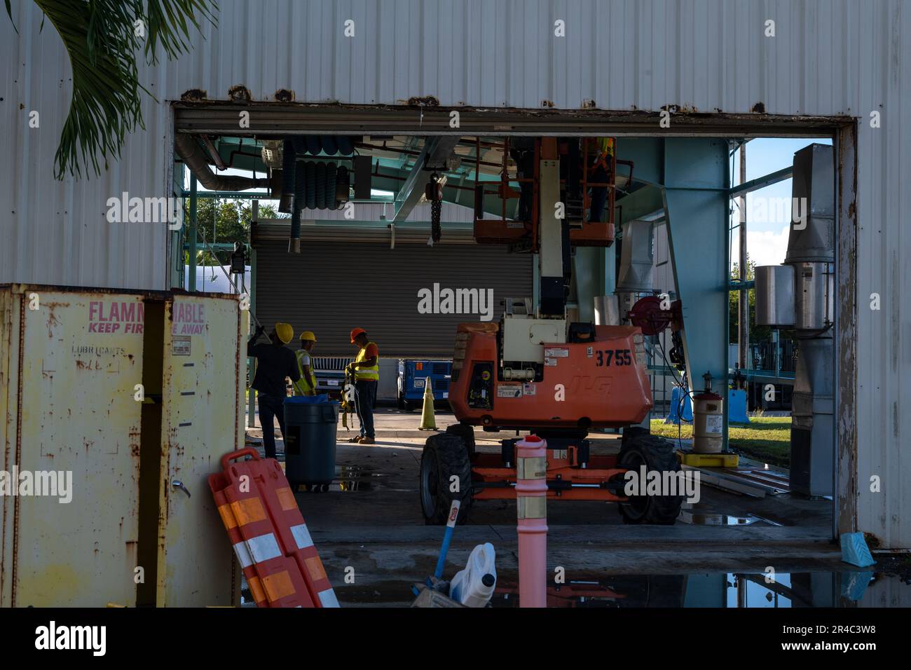 Civilian contractors with J&J Builders Contractors Group Corp., a small ...