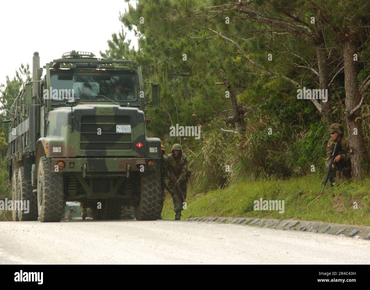 US Navy Members of Naval Mobile Construction Battalion Four (NMCB-4 ...
