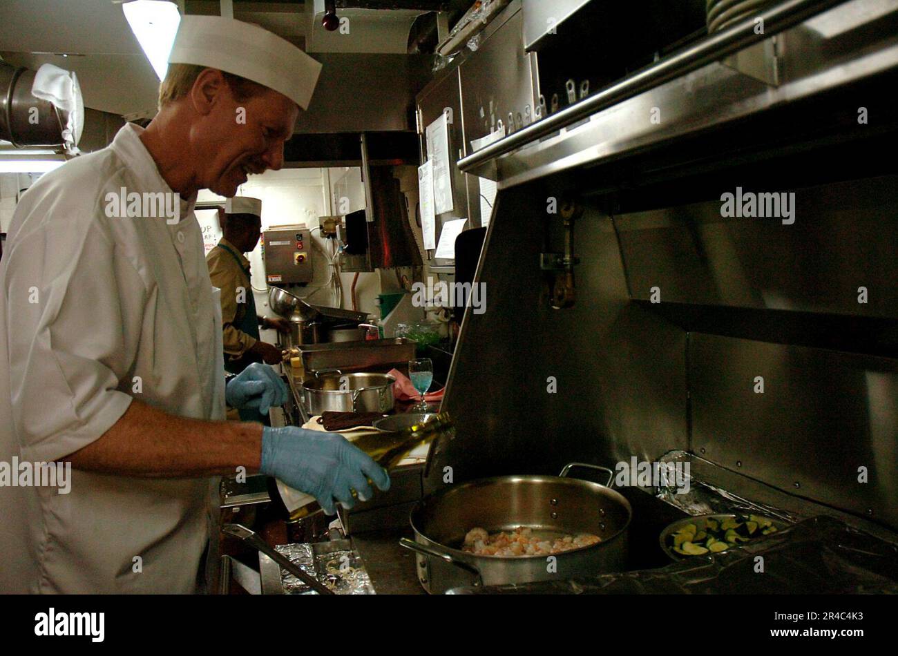 US Navy Commander, Carrier Strike Group Seven (CCSG-7) Rear Adm ...