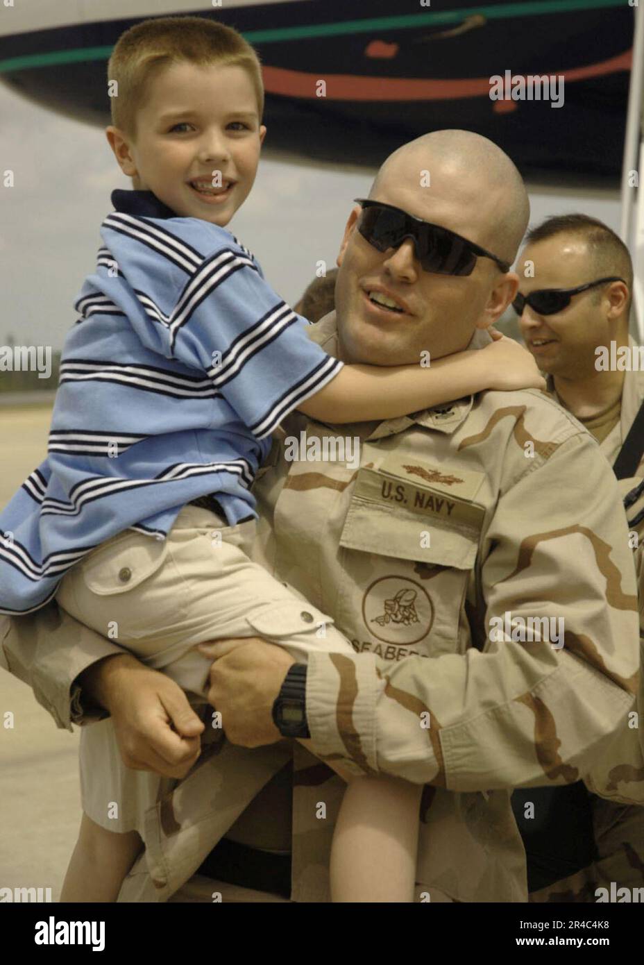 US Navy A Seabee assigned to the Naval Mobile Construction Battalion ...
