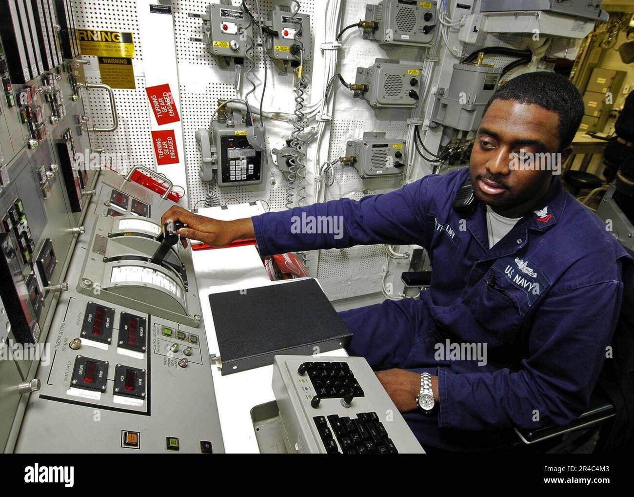 US Navy Gas Turbine Systems Technician 2nd Class makes speed ...