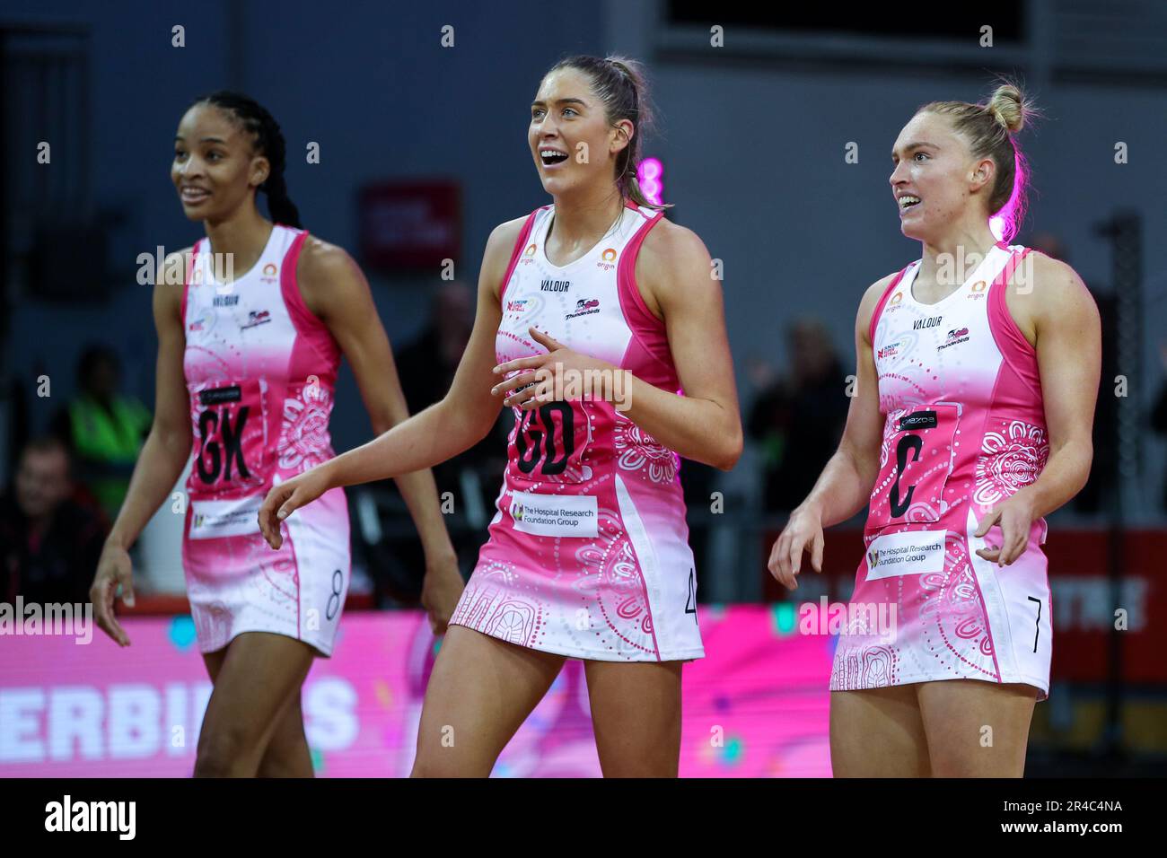 Adelaide, Australia. 27th May, 2023. Matilda Garrett and Hannah Petty ...