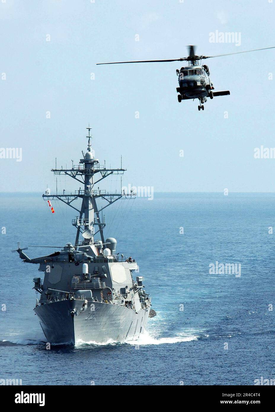 US Navy An SH-60B Seahawks helicopter assigned to the Saberhawks ...