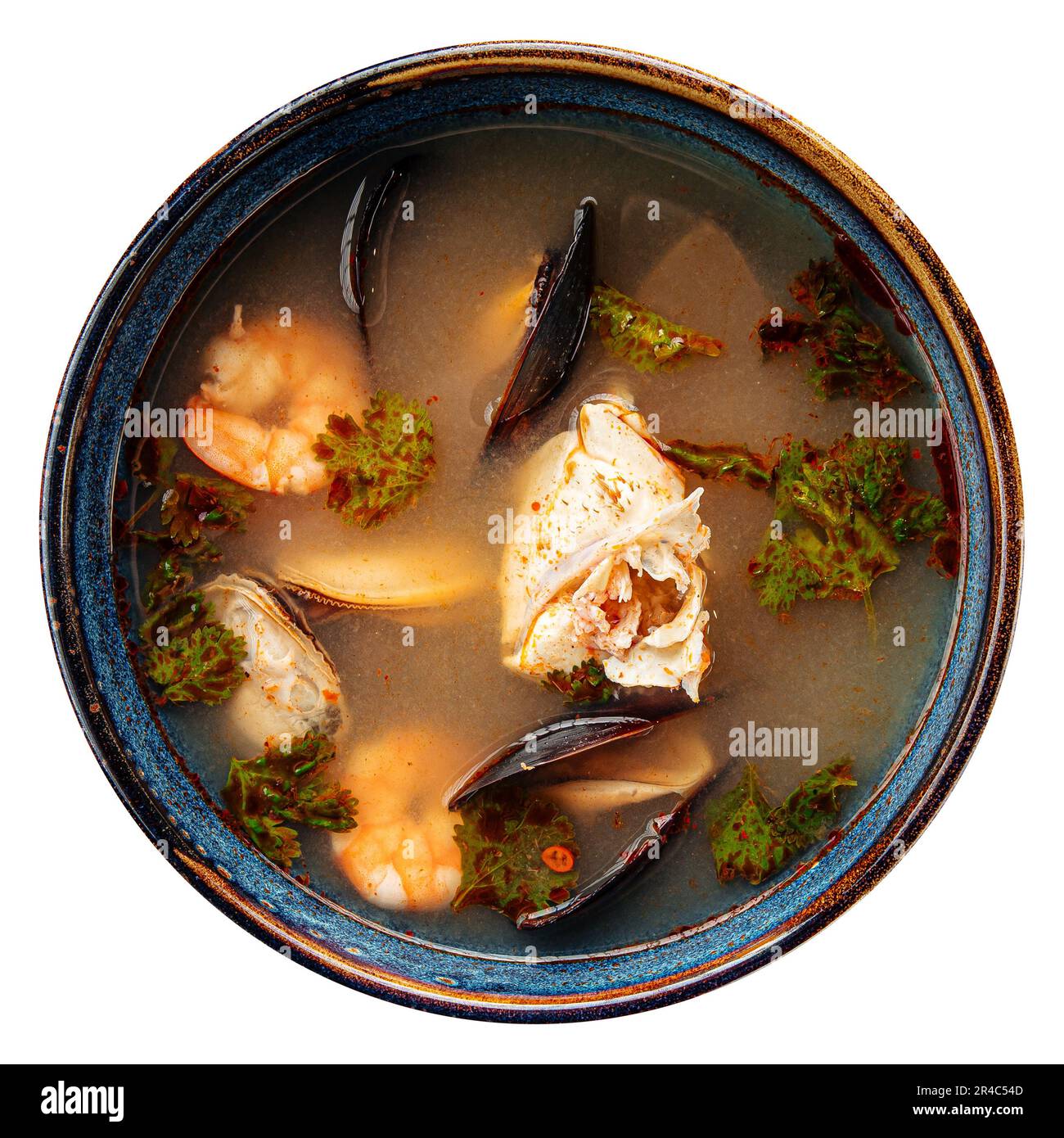 Seafood broth Cut Out Stock Images & Pictures - Alamy