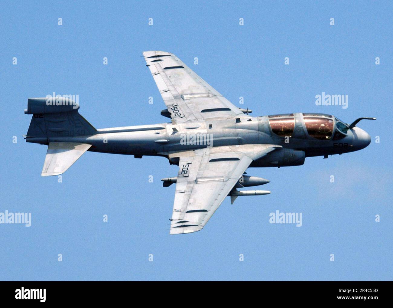 US Navy An EA-6B Prowler assigned to the Lancers of Electronic Attack ...