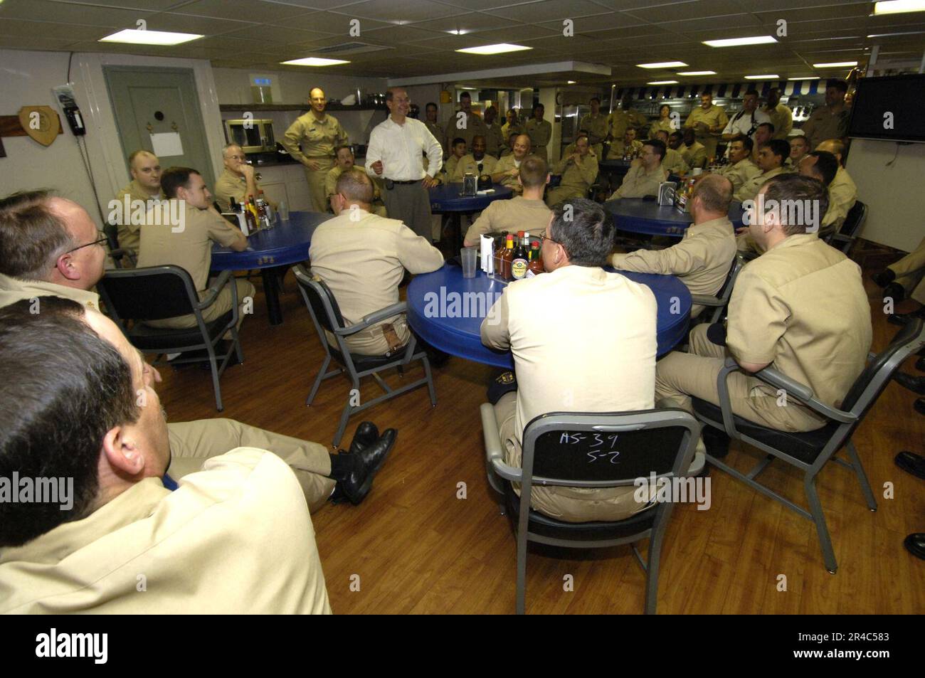US Navy Secretary of the Navy (SECNAV) the Honorable, Dr. Donald C ...