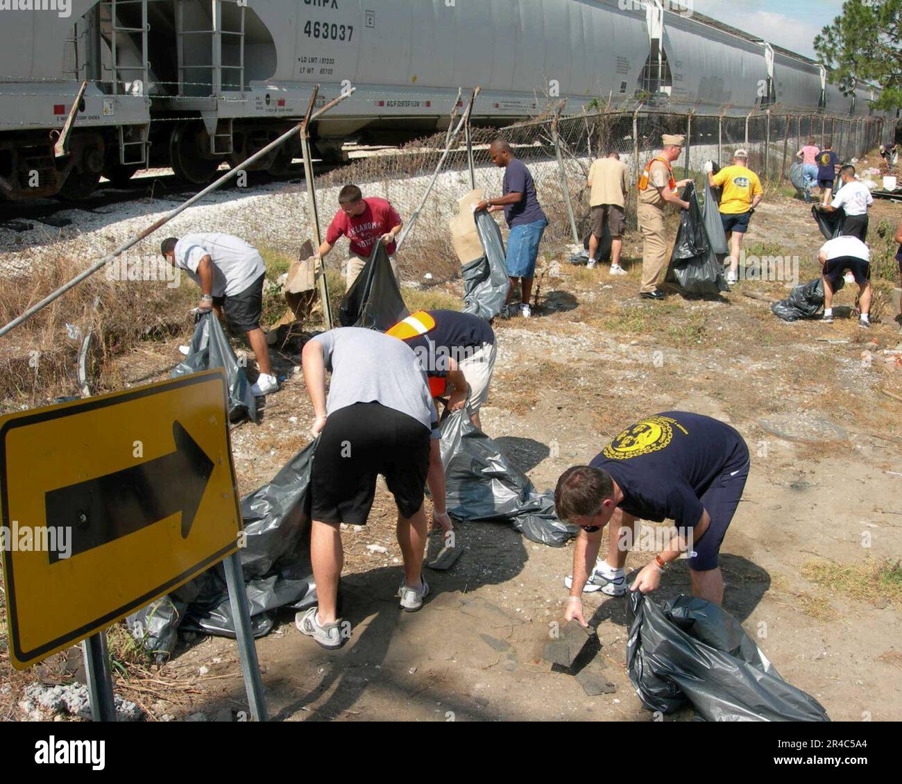 US Navy Command Navy Reserve Forces Command (CNRFC) Sailors ...