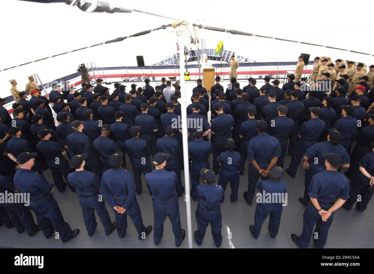 US Navy Secretary of the Navy (SECNAV) the Honorable, Dr. Donald C ...