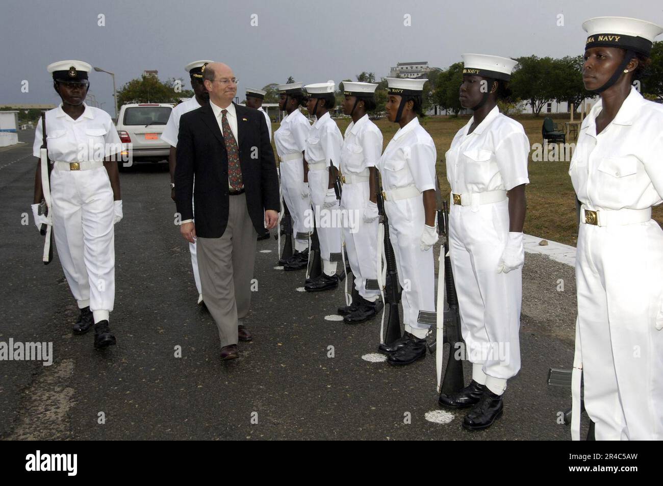 US Navy Secretary of the Navy (SECNAV), the Honorable Dr. Donald C ...