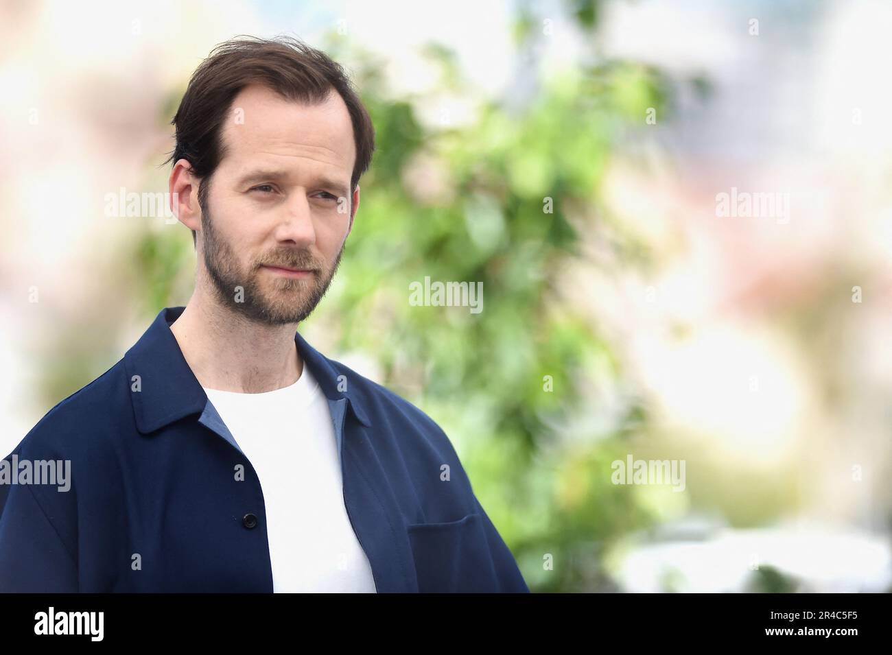 Cannes, France. 27th May, 2023. Benjamin Lavernhe attend the LAbbe ...