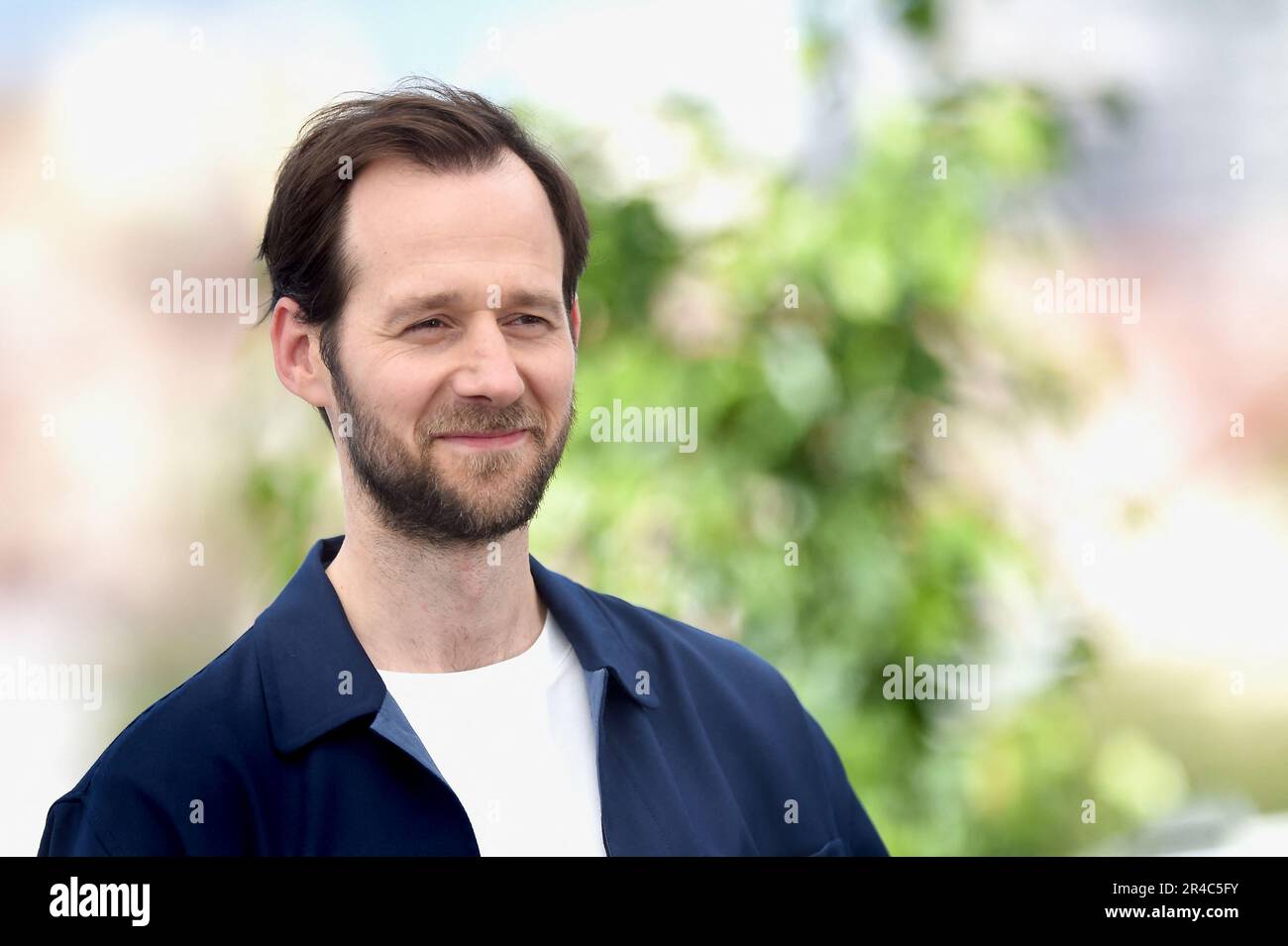 Cannes, France. 27th May, 2023. Benjamin Lavernhe attend the LAbbe ...