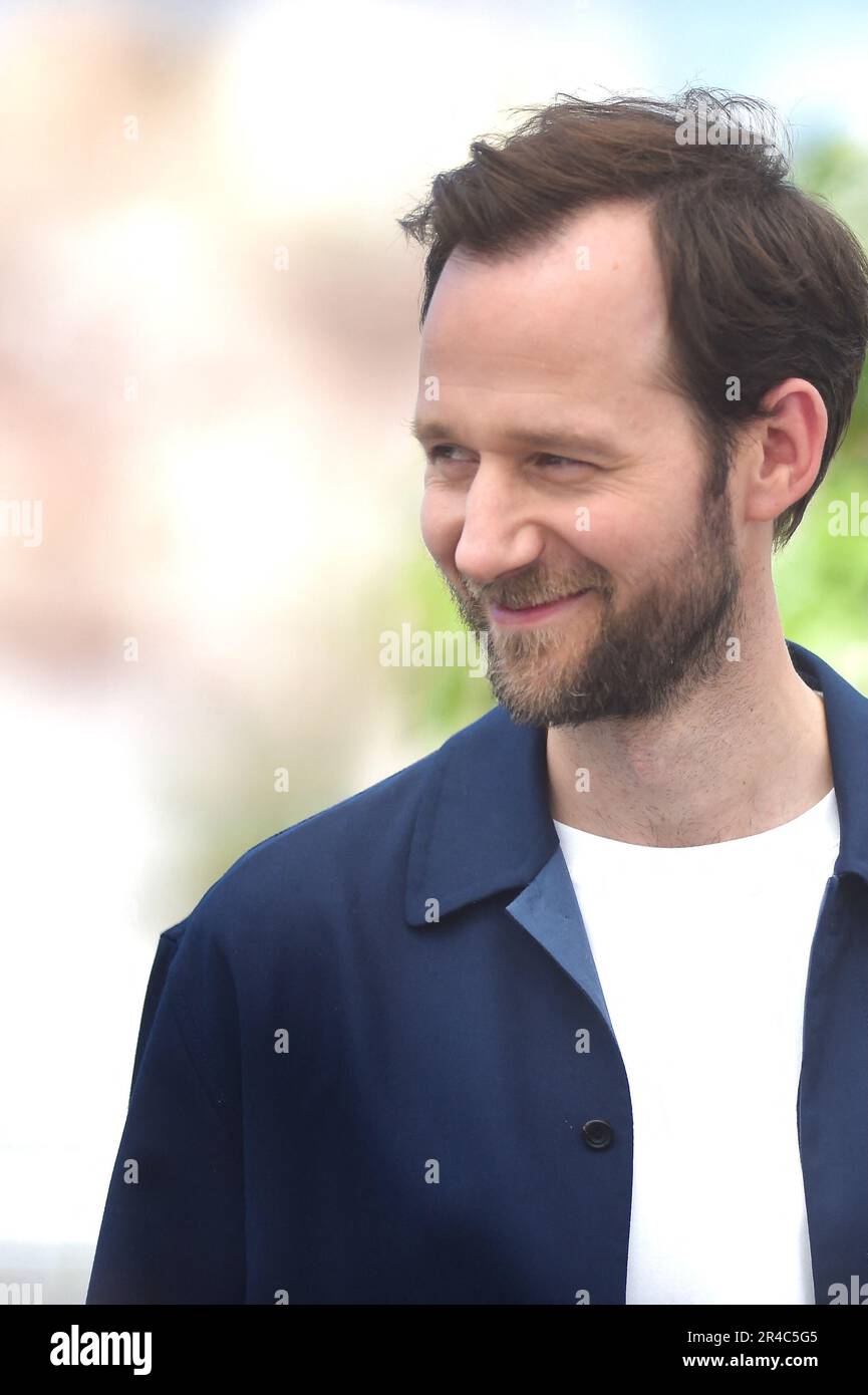 Cannes, France. 27th May, 2023. Benjamin Lavernhe attend the LAbbe ...