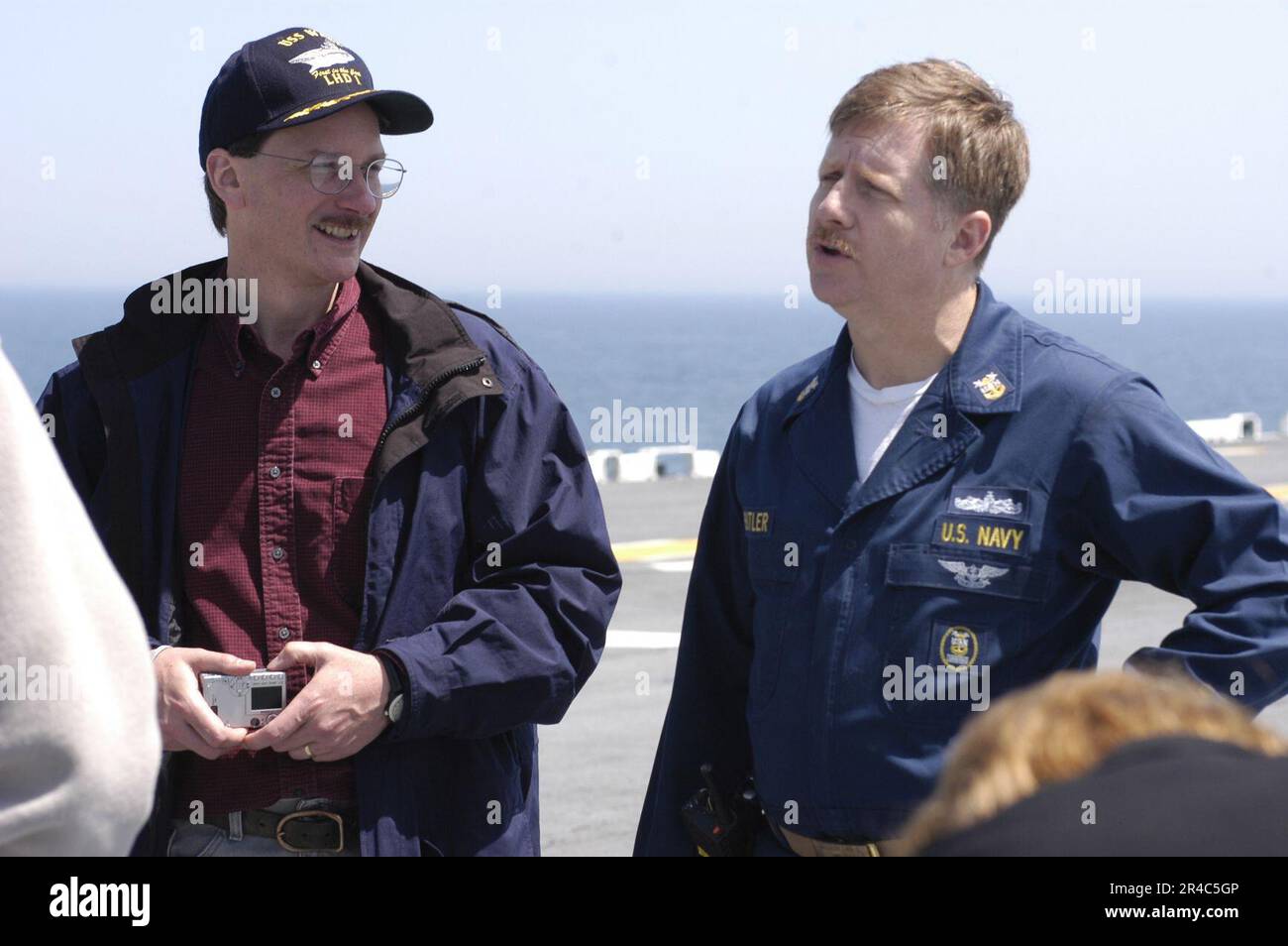 US Navy IBM Distinguished Engineer speaks with amphibious assault ship ...