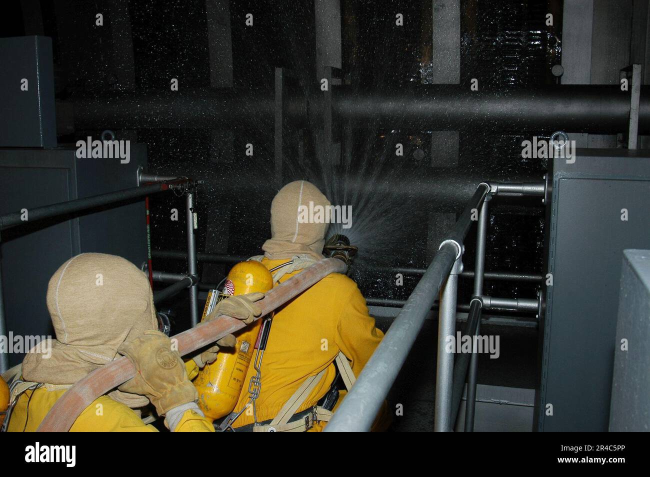 US Navy Machinist's Mate 2nd Classes assigned to Naval Submarine ...