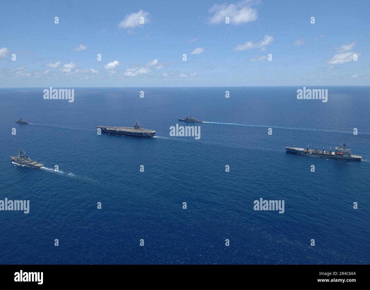 US Navy Ships assigned to the George Washington Carrier Strike group ...