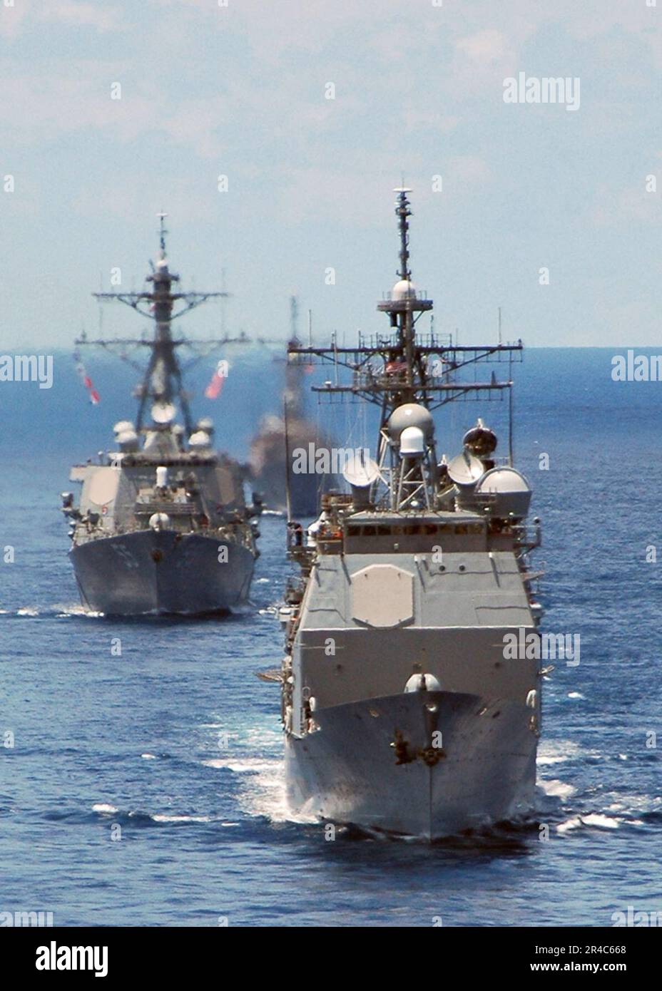 US Navy George Washington Carrier Strike group forms up for a strike ...