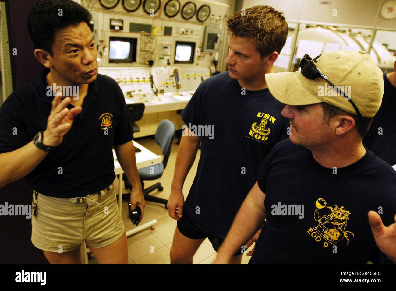 US Navy Navy Explosive Ordnance Disposal Unit (EOD) Sailors prepare to ...