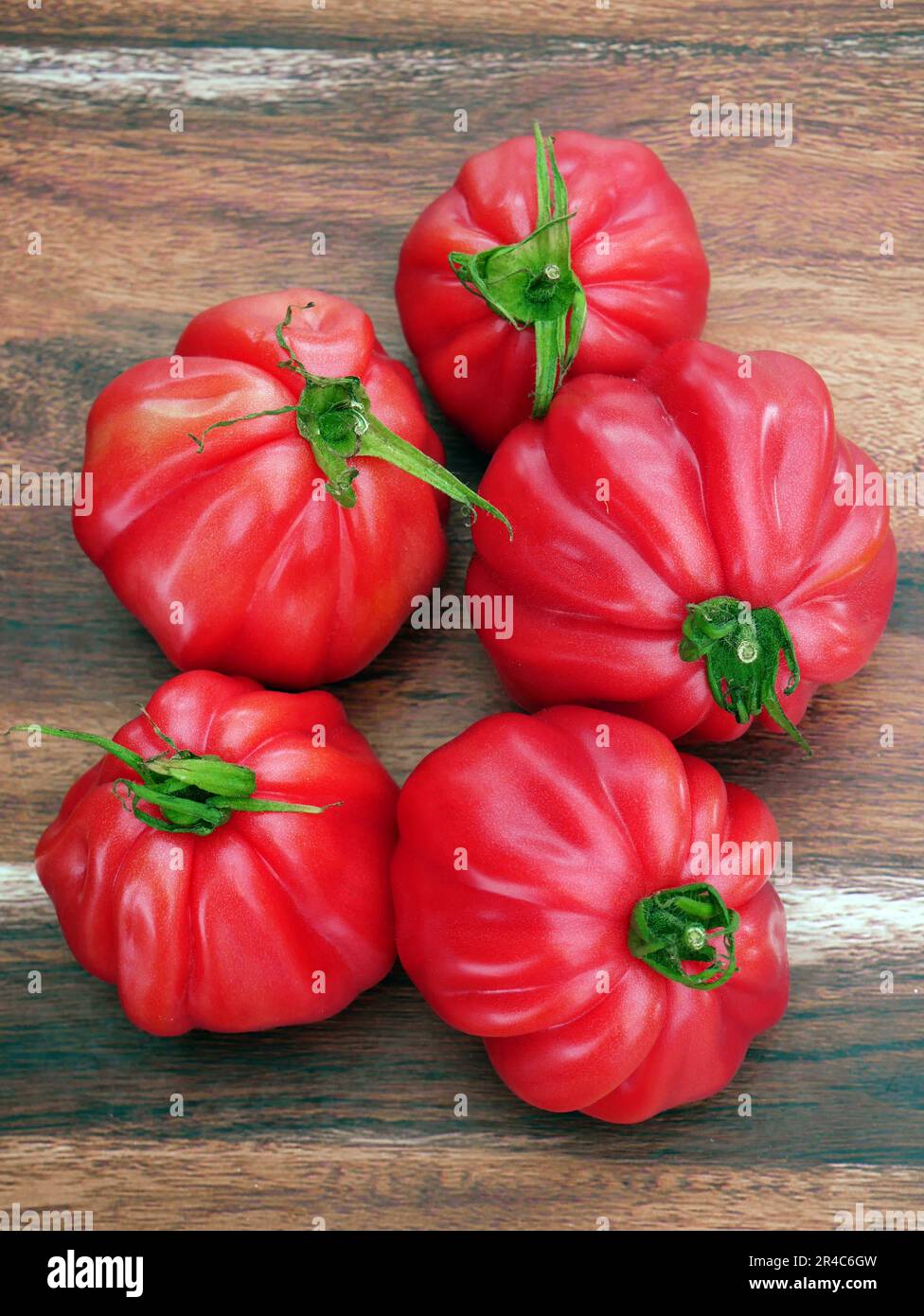 Delicious sweet raspberry tomatoes from Poland. Traditionally naturally ...