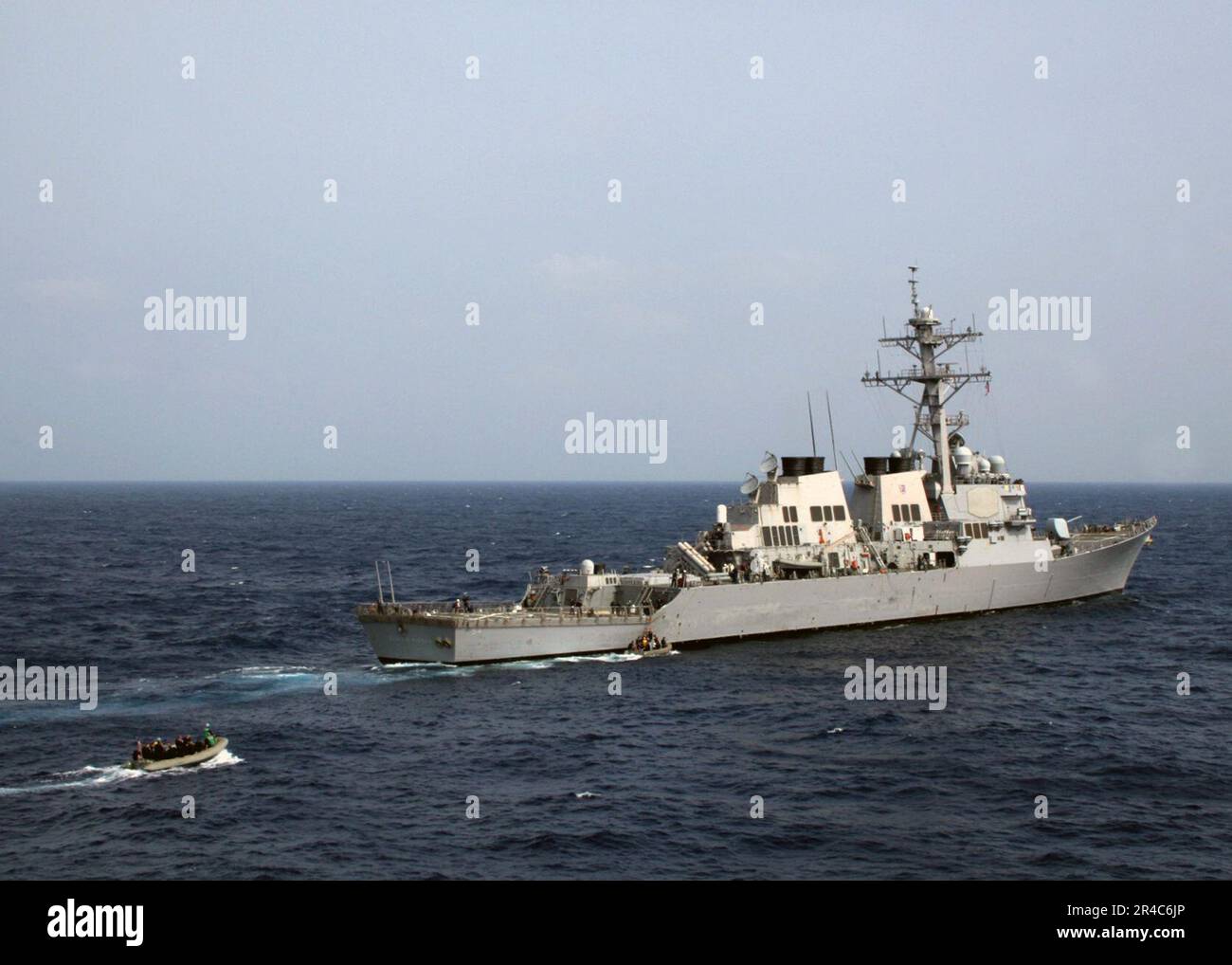 US Navy Visit, Board, Search and Seizure teams (VBSS) assigned to the ...