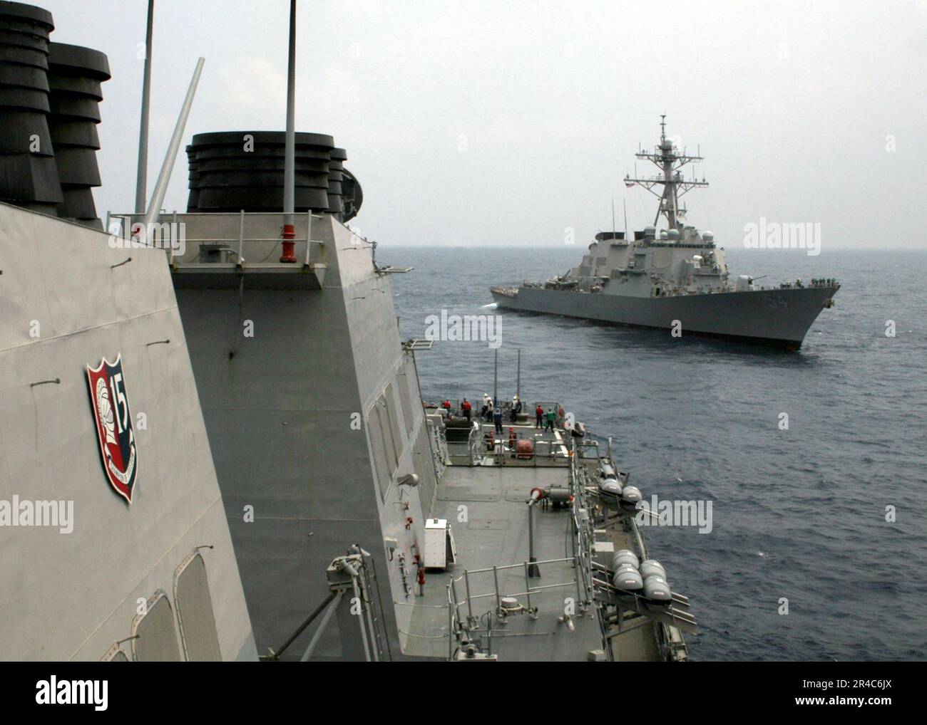 US Navy The guided-missile destroyer USS Stethem (DDG 63) prepares to ...