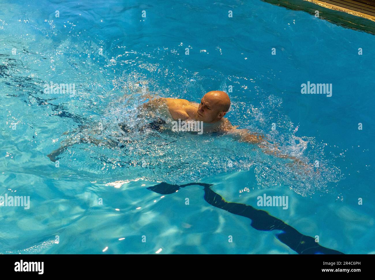 U.S. Marine Corps Staff Sgt. Jeffery M. Laney, a utilities instructor ...