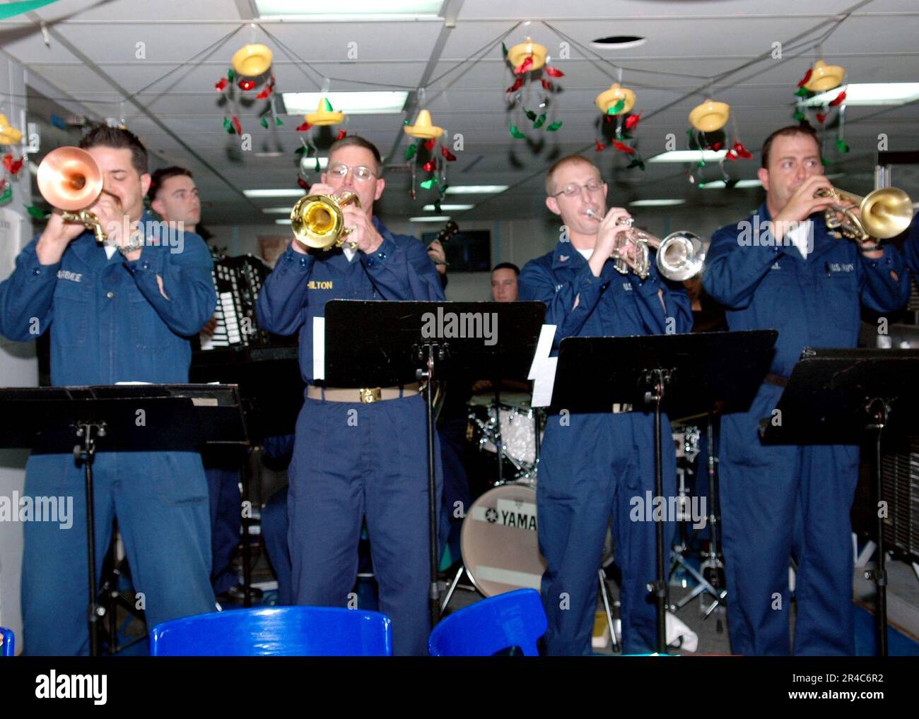 US Navy The U.S. Navy Show Band members from Norfolk, Va., perform on ...