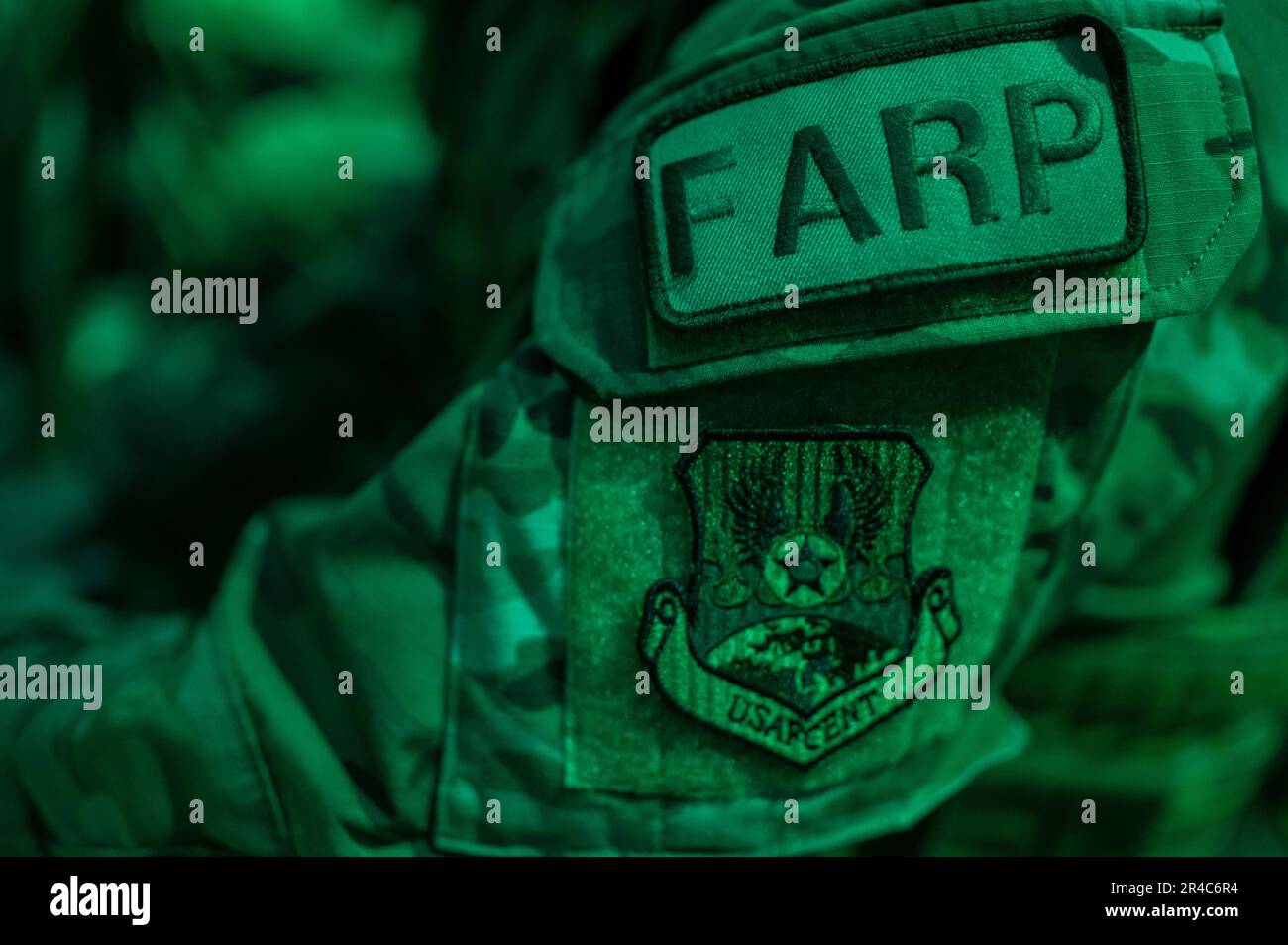 U.S. Air Force Senior Airman James Wheeler, a forward area refueling ...