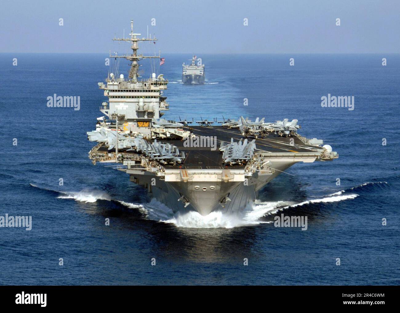 US Navy The Enterprise Carrier Strike group (CSG) transit the Atlantic ...