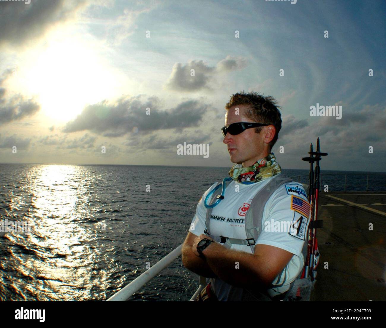 US Navy Lt. prepares mentally prepares for the Gobi March. assigned an ...